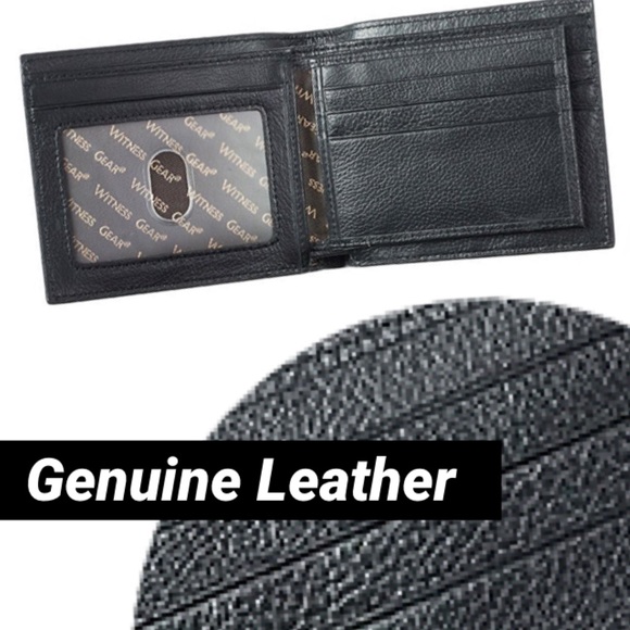 Witness Gear | Bags | Witness Gear Mens Leather Wallet Man Of God Wtt06 ...
